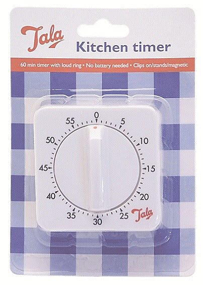 Shop Tala 60-Minute Kitchen Timer – Loud Alarm & Classic Dial Style – Mahahome.com