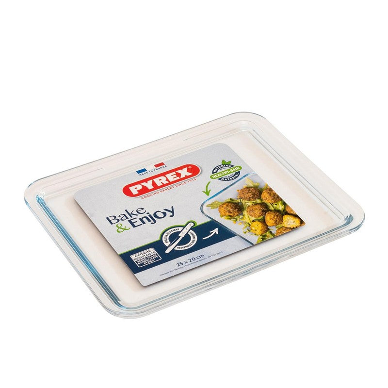 Shop Pyrex Bake & Enjoy Glass Baking Tray – Oven & Microwave Safe ...