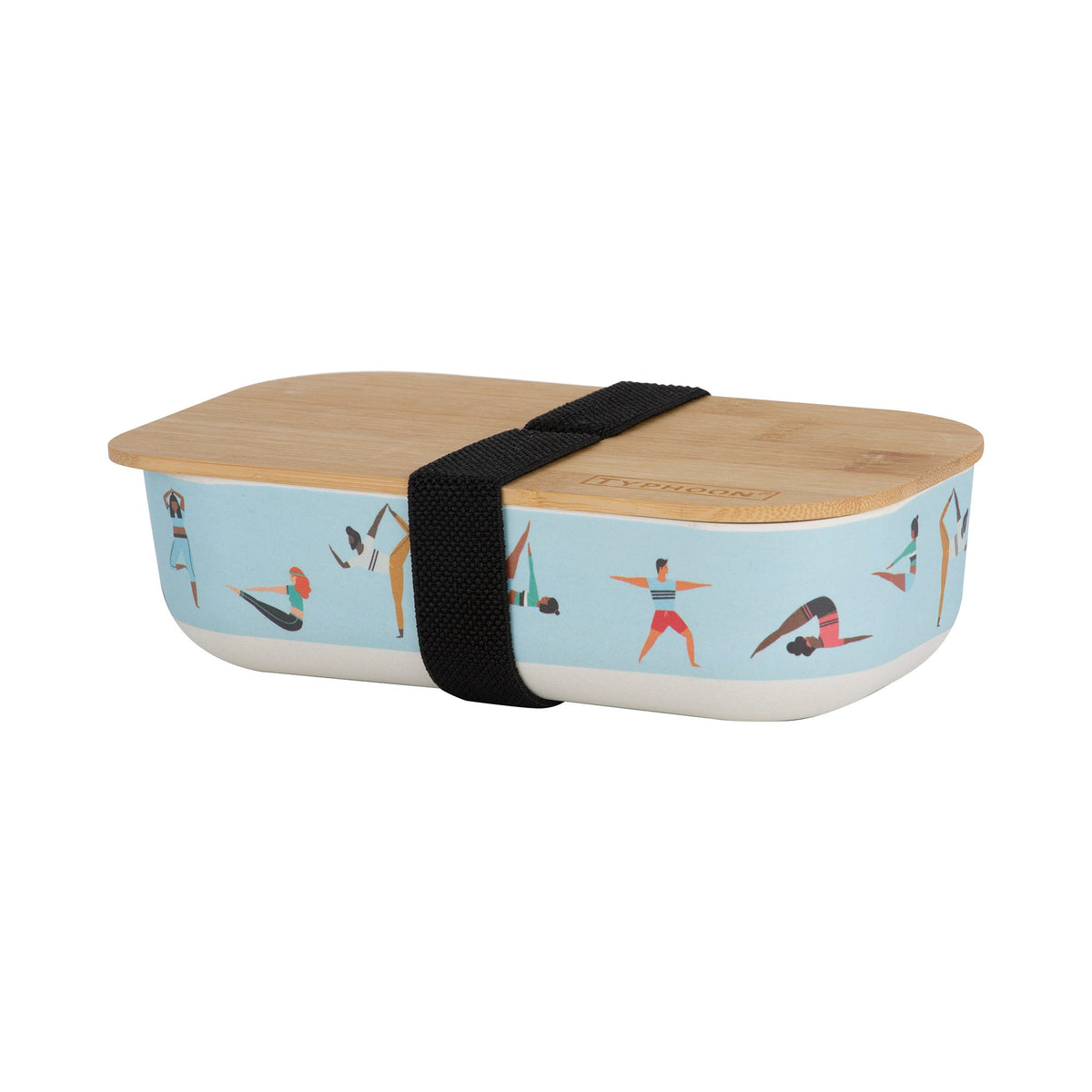 Buy Typhoon PURE Active Bamboo Fibre Lunch Box – Eco Reusable Meal Box ...