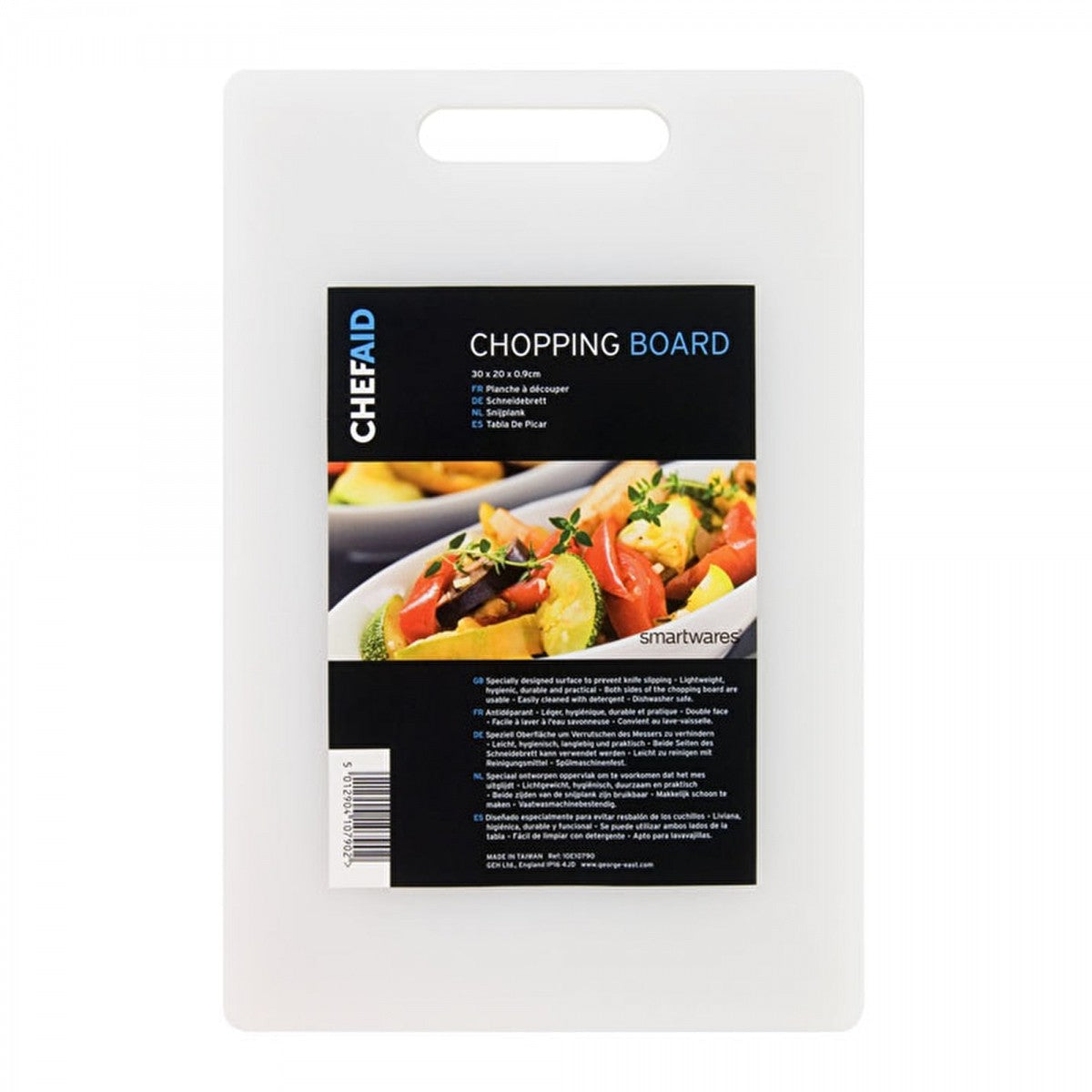 Shop Chef Aid Chopping Board White | Hygienic Food Prep Surface ...