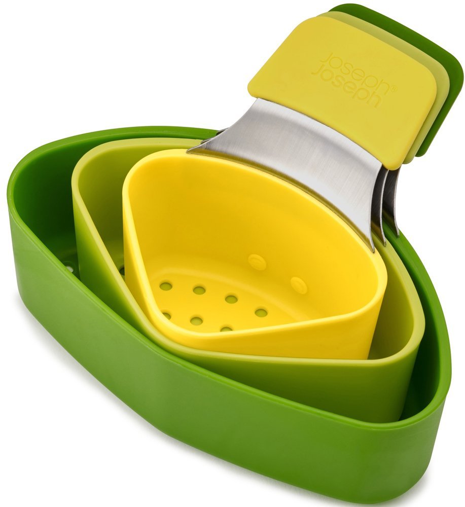 Joseph Joseph Nest Steam 3 Piece Steaming Pod Set, Green | Mahahome.com