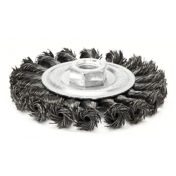 Shop Rolson Twist‑Knot Wire Wheel – M14 Angle Grinder Brush – Mahahome.com
