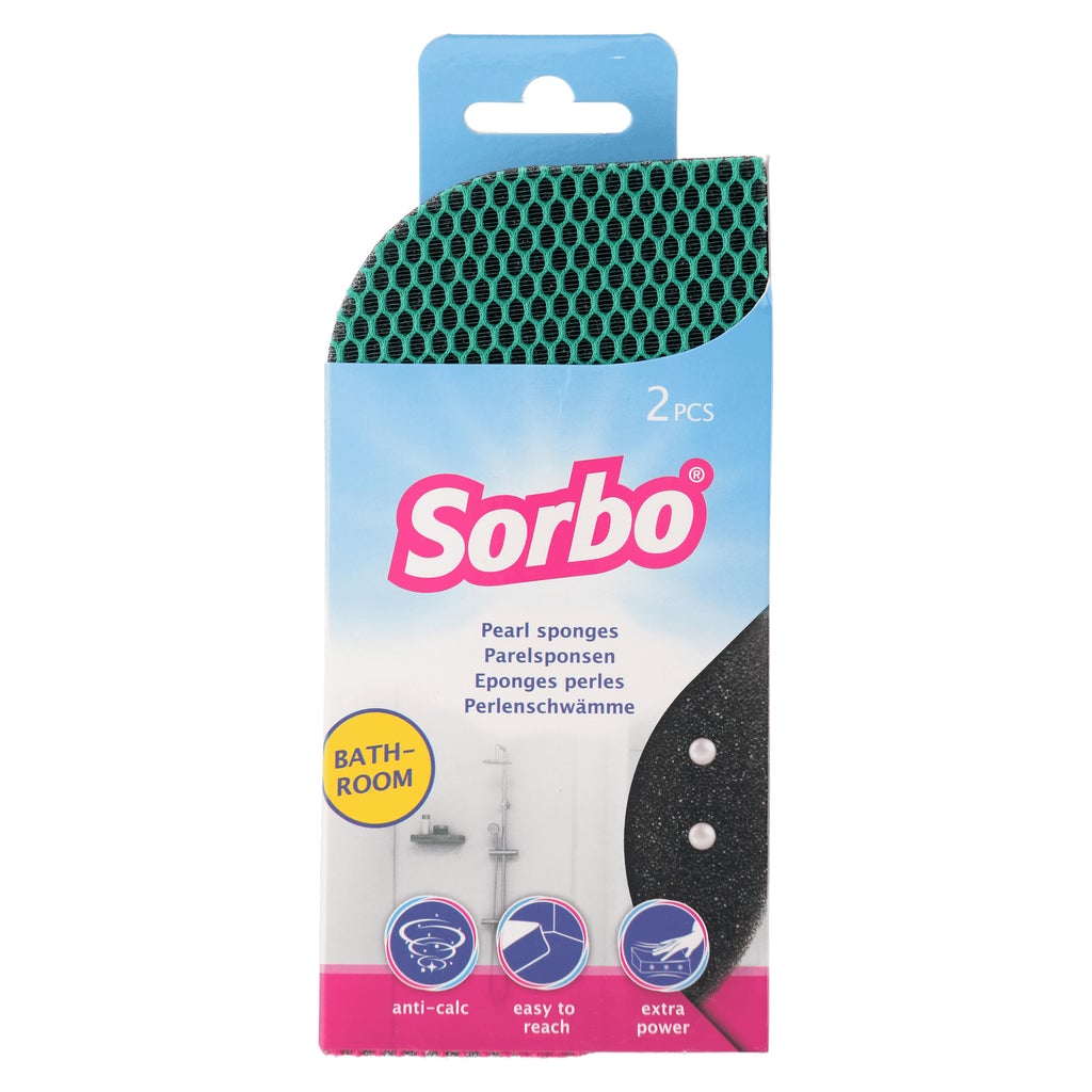 Shop Sorbo Pearl Sponge – Bathroom Cleaning, Polishing Tool | Mahahome ...